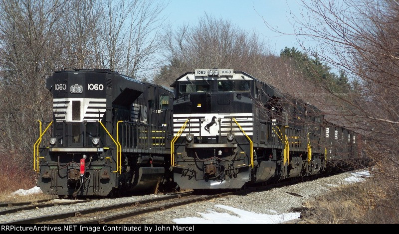 NS 1060 & NS 1063 at Perini Siding